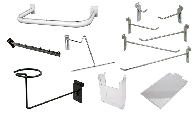 Slatwall - Accessories | Store Fixtures & Displays | Tebo Store Fixtures