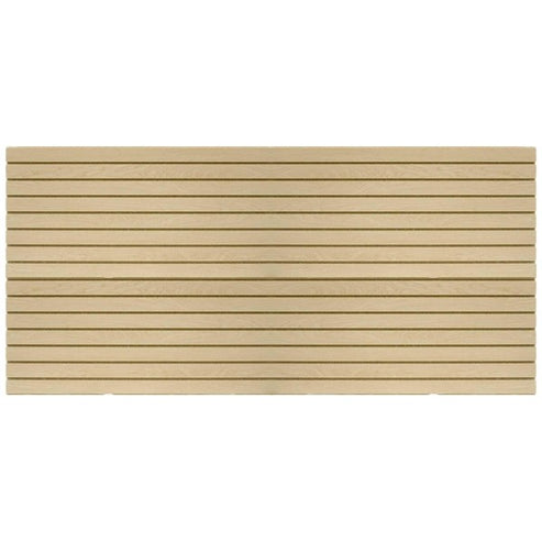 MDF Slatwall Panel 4' x 8' Maple