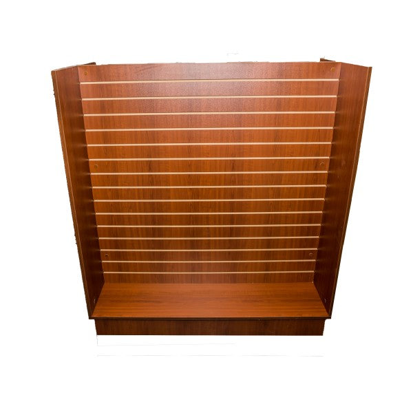 Slatwall Gondola Cherry 49" x 24" x 54"